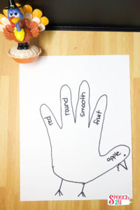 Thanksgiving Speech therapy Craft: Hand Turkeys - Speech 2U